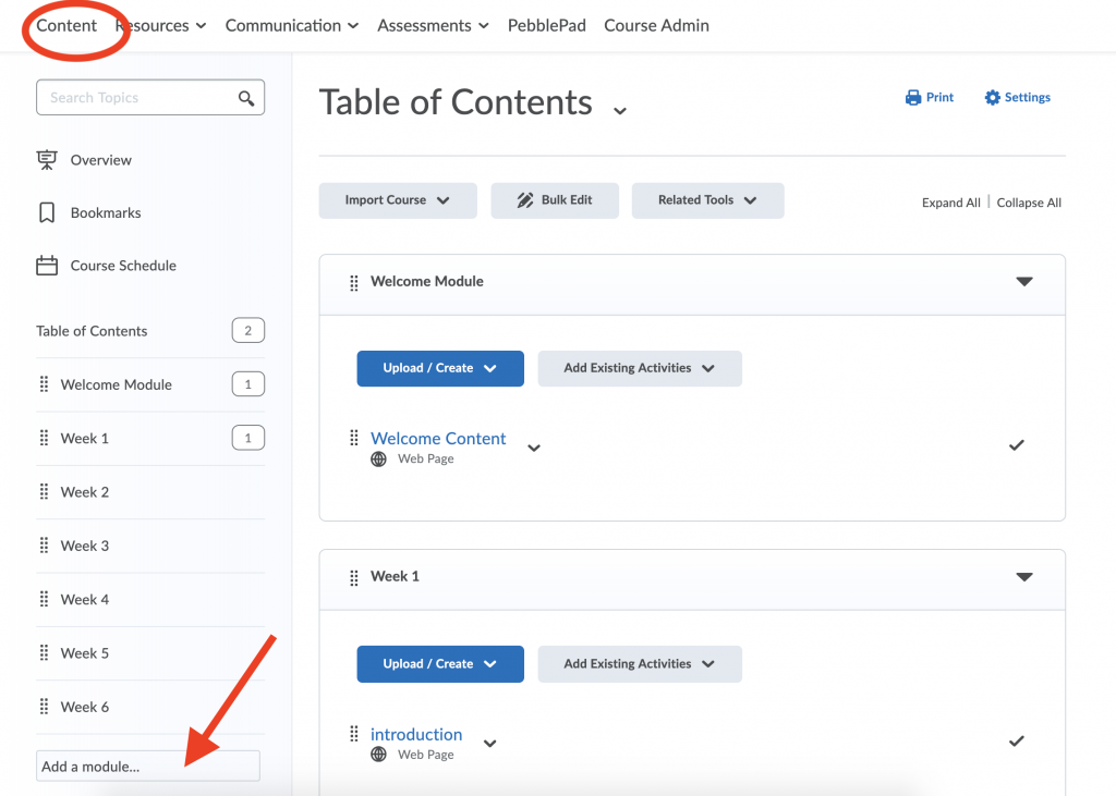 Welcome Tab – Avenue Help