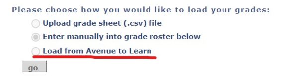 Final Grade Submission – Avenue Help